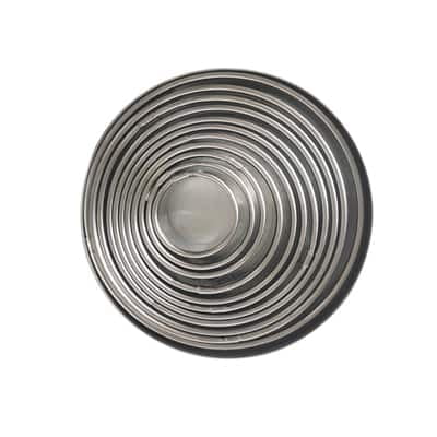 12-Piece Fondant Circle Cutter Set by Celebrate It – Stainless Steel ...