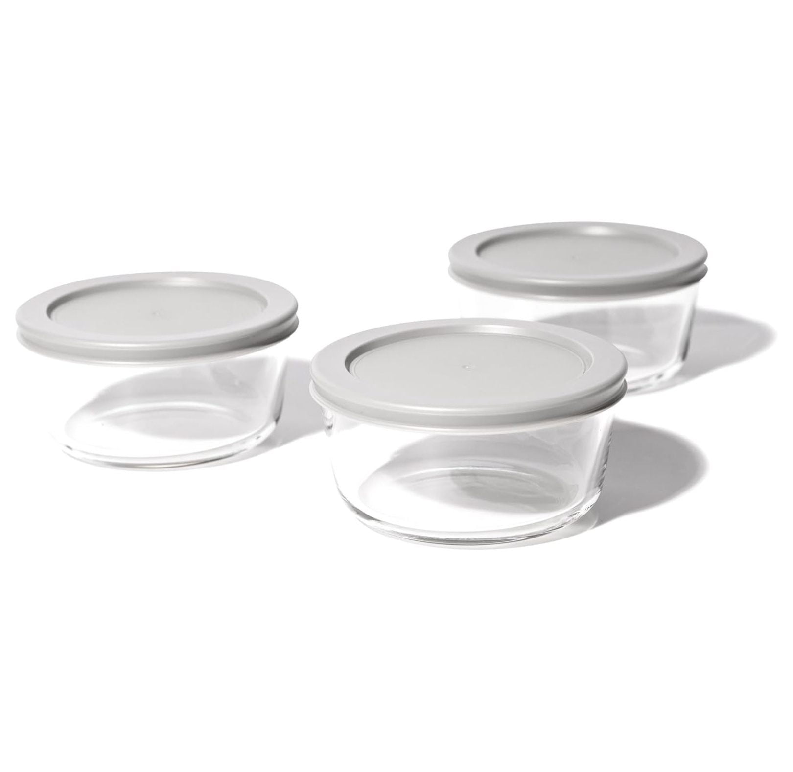 12-Piece Glass Food Storage Containers Set (6 Containers + 6 BPA- Lids ...