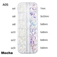 12-Piece Irregular Flat-Bottom Glass Gemstones for Nail Art Decoration ...