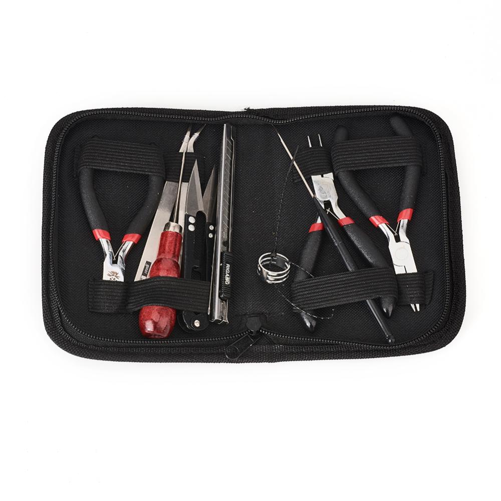 12-Piece Jewelry Making Tools Kit in a Zippered Case 4 1/2 Inches by 6 ...