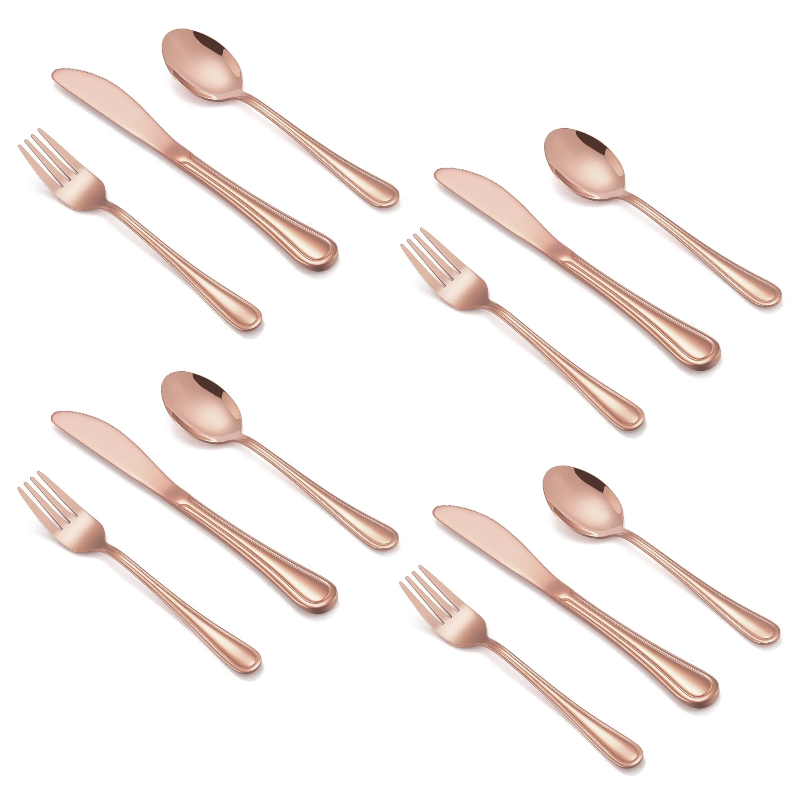 12-Piece Kids Silverware, Stainless Steel Toddler Utensils Flatware Set, Preschooler Eating ...