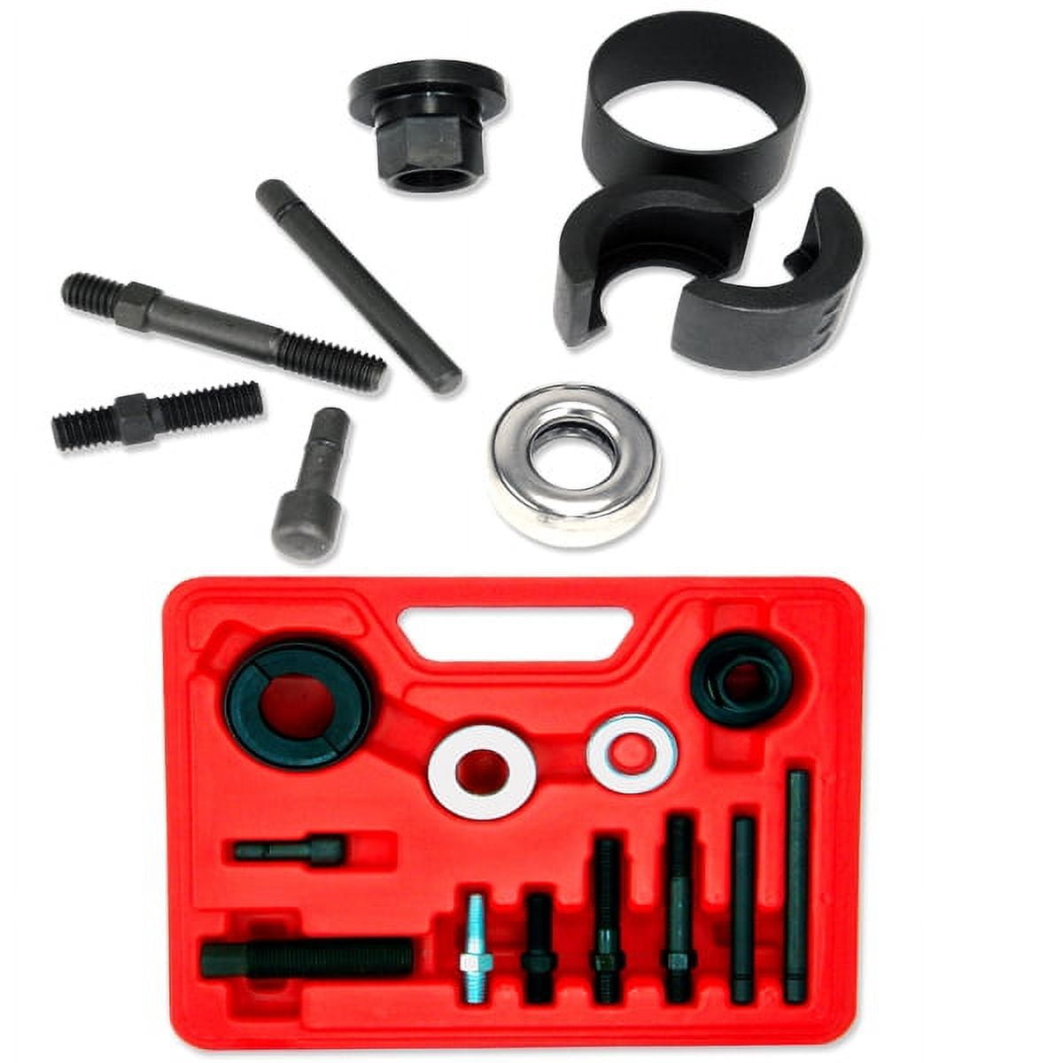 12 Piece Puller & Installer Kit Alternator & Power Steering Pulley ...