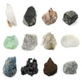 12 Piece Rock & Mineral Kit - Includes 1" Specimens - Metamorphic ...