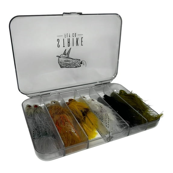 12 Piece Sex Dungeon Articulated Streamer Assortment With Fly Box ...