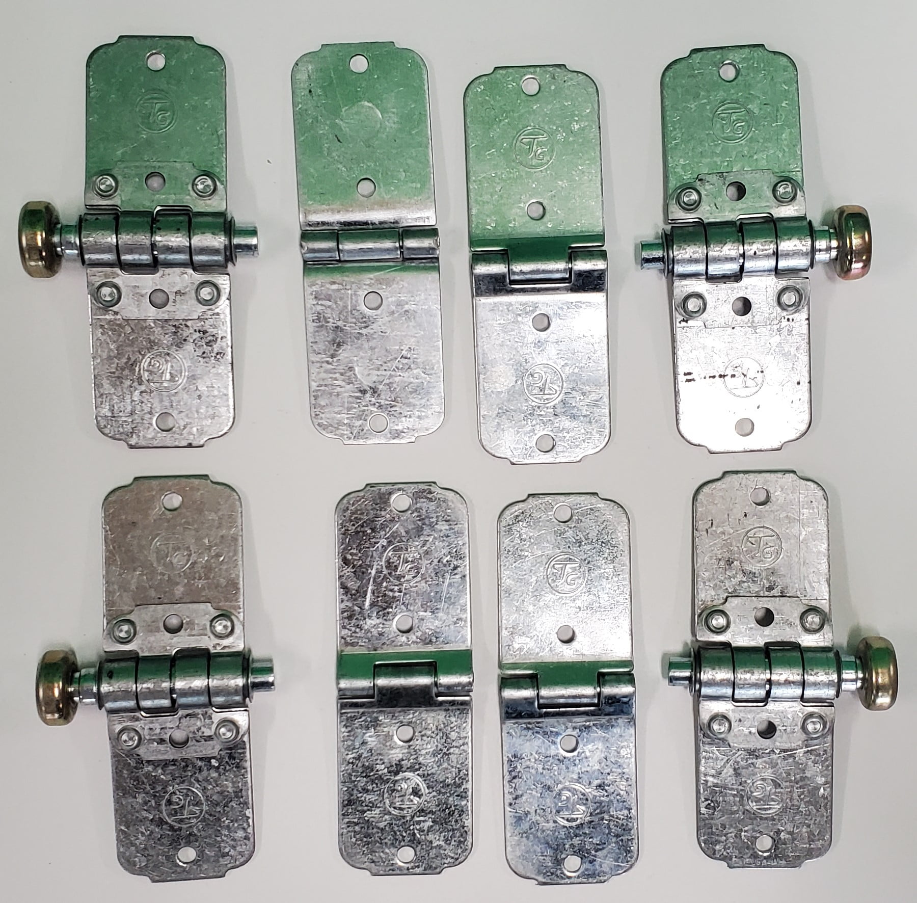 12 Piece Todco Hinges + 1" Roller Kit Roll up Truck Door - 1 Panel ...