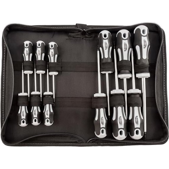 12-Piece Torx Screwdriver Set Plus Zippered Carrying Bag | Precision ...