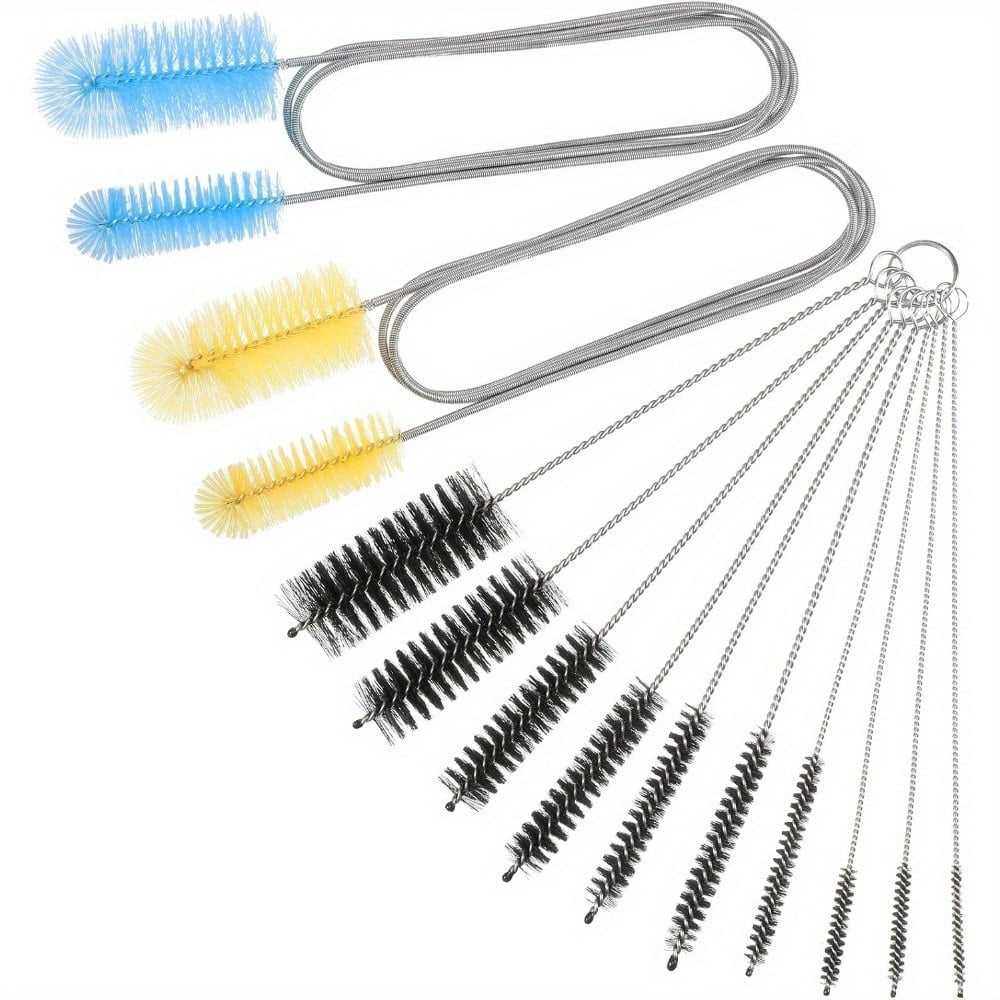 12 Piece Tube Cleaning Brush Aquarium Filter Brush Nylon Tube Brush Set ...