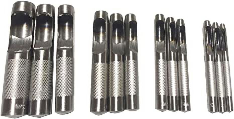 12-Piece Universal Hollow Punch Set (SAE) - Walmart.com