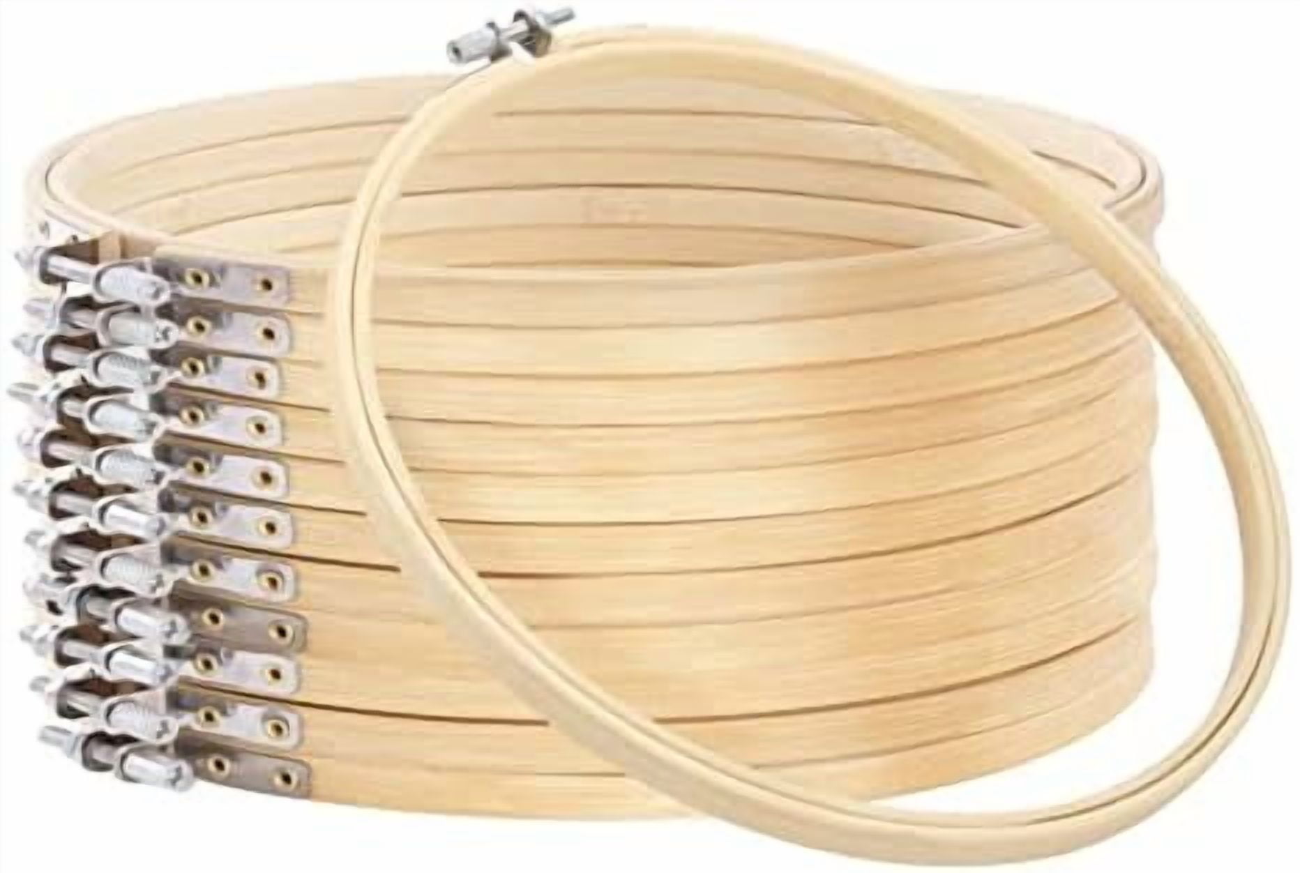 12 Pieces 10 Inch Embroidery Hoops, Cross Stitch Hoops Ring for Art ...