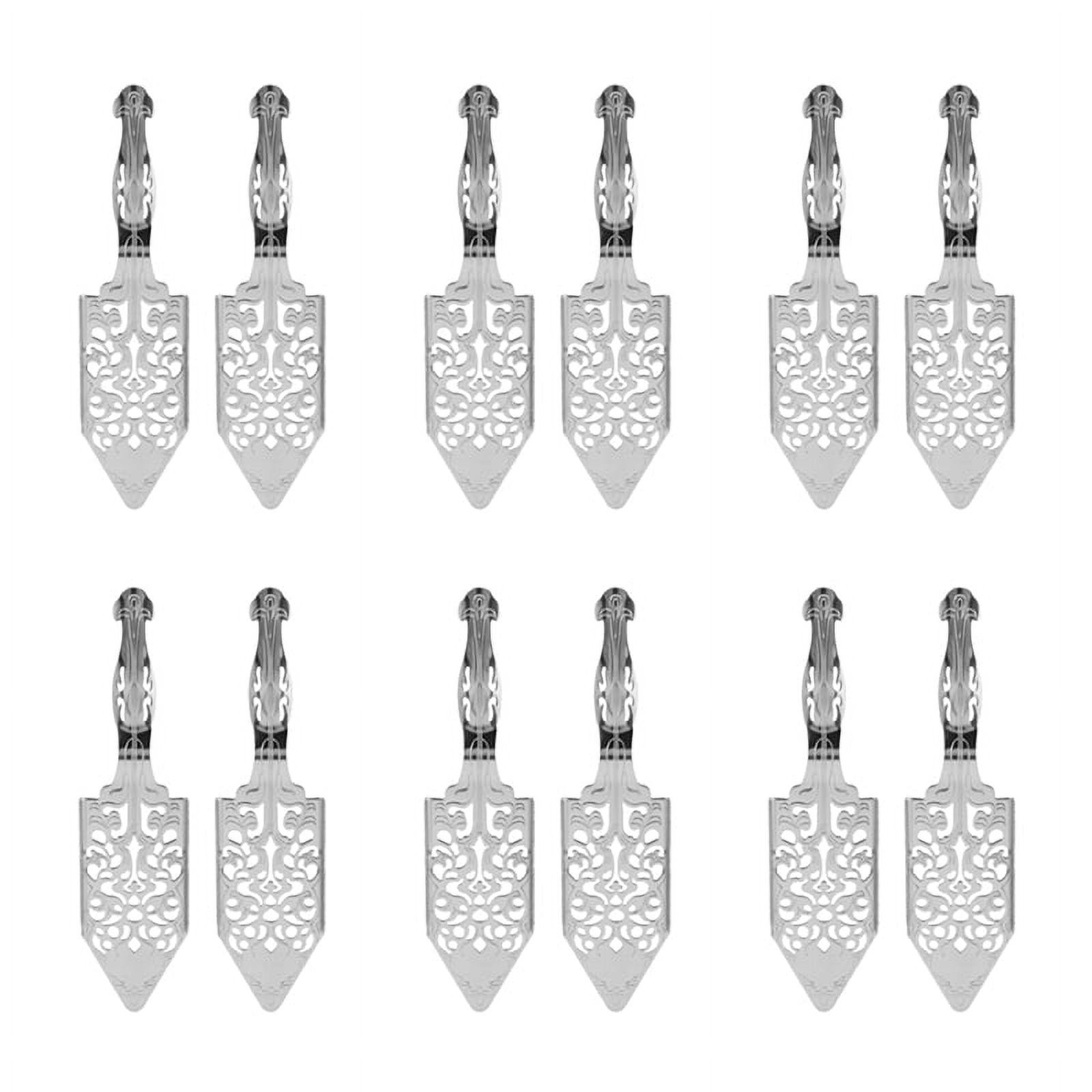 12 Pieces Absinthe Spoons, Stainless Steel Absinthe Cocktails Spoon ...