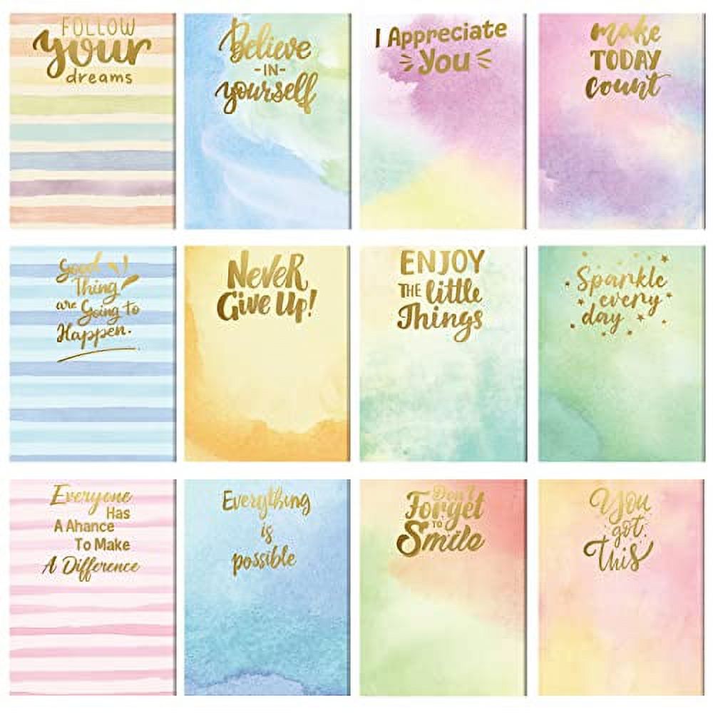 12 Pieces Appreciation Sticky Notes 3 x 4 Inch Fun Motivational ...
