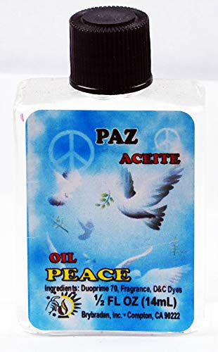 12 Pieces BRYBRADAN Peace Oil/PAZ ACEITE 1/2 FL OZ 14.7ML - Walmart.com
