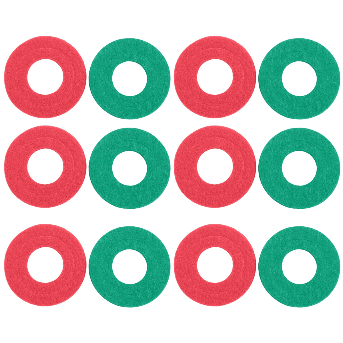 12 Pieces Battery Terminal Anti Washers Fiber Protector, 6 Red and ...