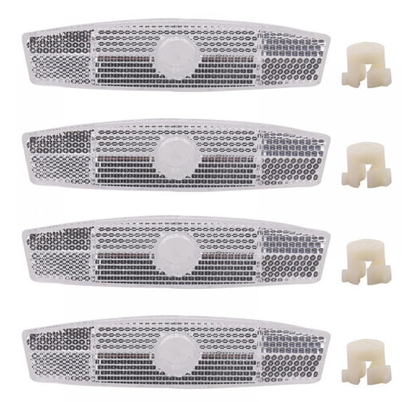 12 Pieces Bike Reflectors Bike Wheel Reflectors Bicycle Spoke Reflector ...