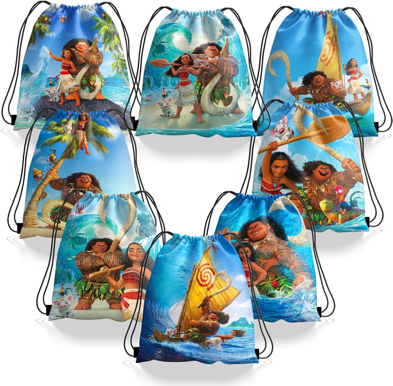 12 Pieces Candy Drawstring Bag Drawstring Goodie Favor Bags for ...