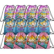 12-Pack Dino-Themed Favor Bags: Goodie, Drawstring, 12x10in for ...