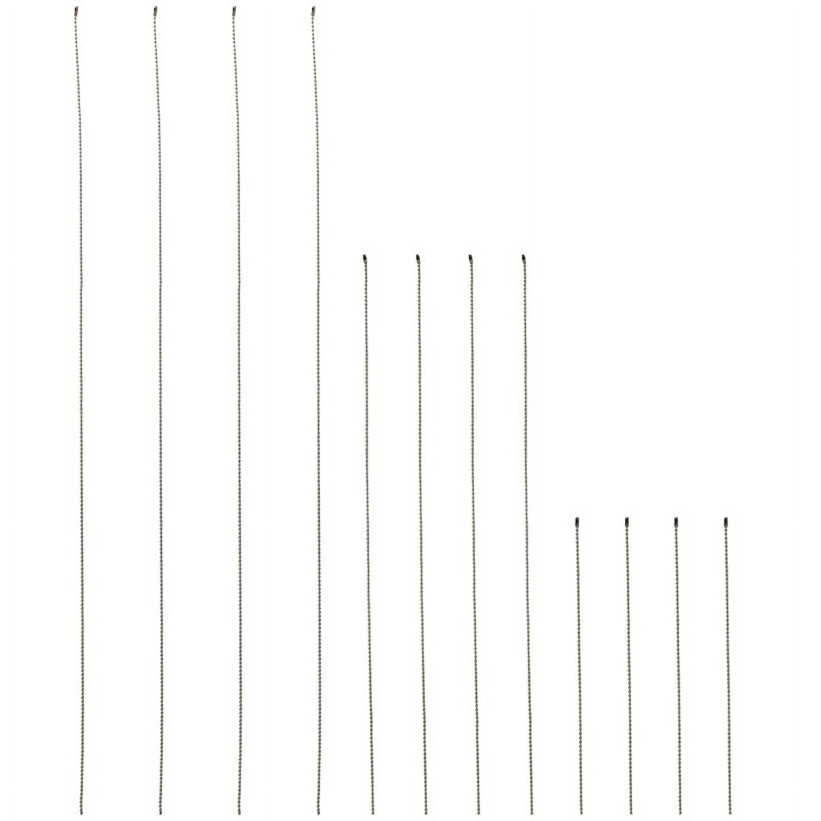 12 Pieces Ceiling Fan Pull Chain Extender Bronze Extension 12/24/ 36 ...