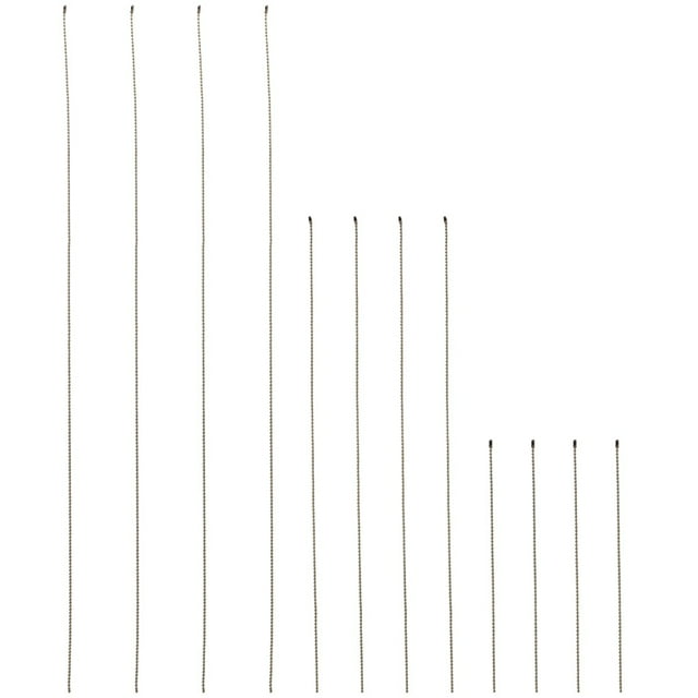 12 Pieces Ceiling Fan Pull Chain Extender Bronze Fan Chain Extension 12 ...