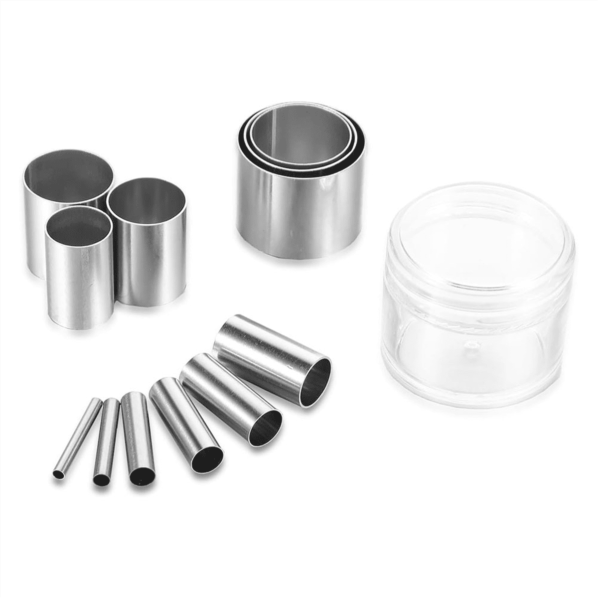 12 Pieces Circle Cutter Hole Hollow Punch Cutter Set Ceramic Dot Baking ...
