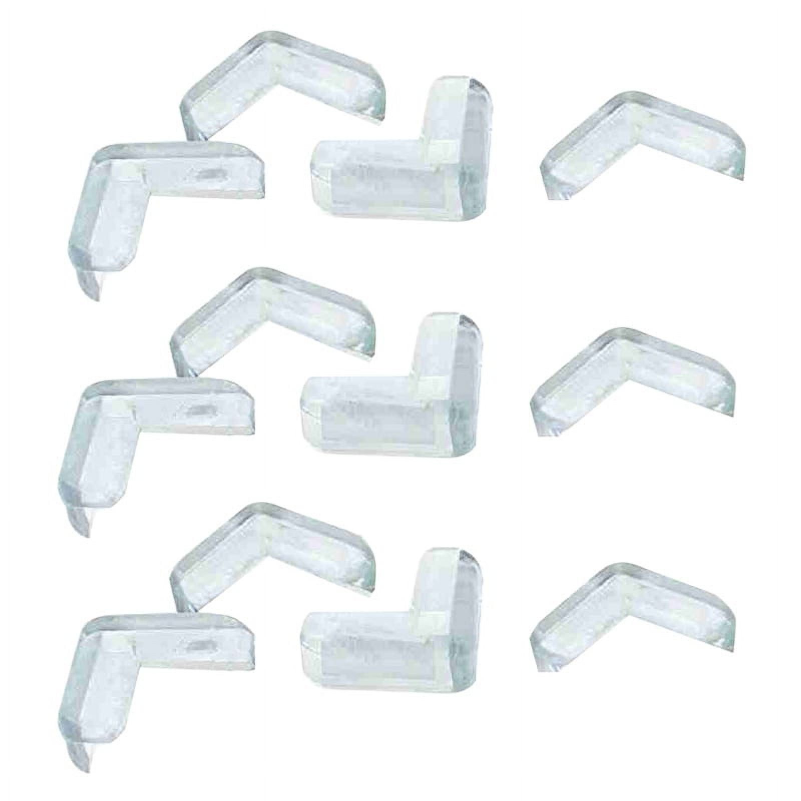 12 Pieces Clear Soft Plastic Table Desk Corner Guard Protector ...