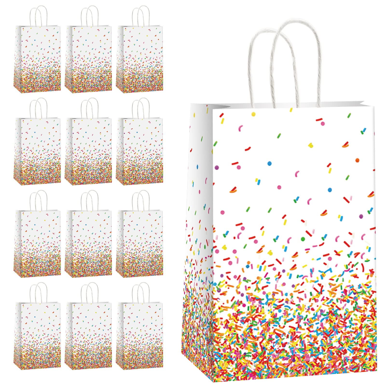 12 Pieces Confetti Sprinkle Party Decorations Confetti Sweet Candy Bag ...