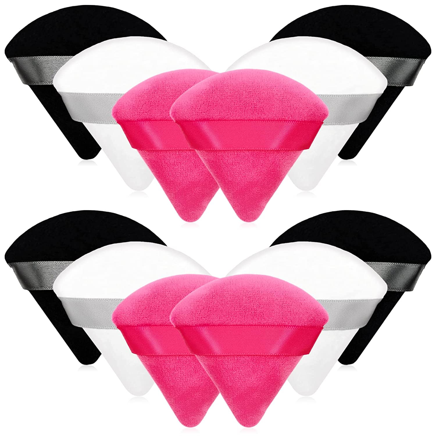 12 Pieces Cosmetic Powder Puff,2.76 inch Portable Soft Sponge Setting ...