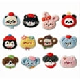 12 Pieces Cute Cartoon Animal Embroidered Iron-On Patches - Cat & Seal ...
