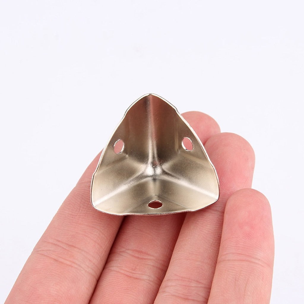 12 Pieces Decorative Corner Wood for Case Corner Protector Cabinet Box ...