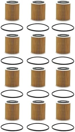 12 Pieces Engine Oil Filter 57303 for Ram 700 2015-2017 for Mini Cooper ...