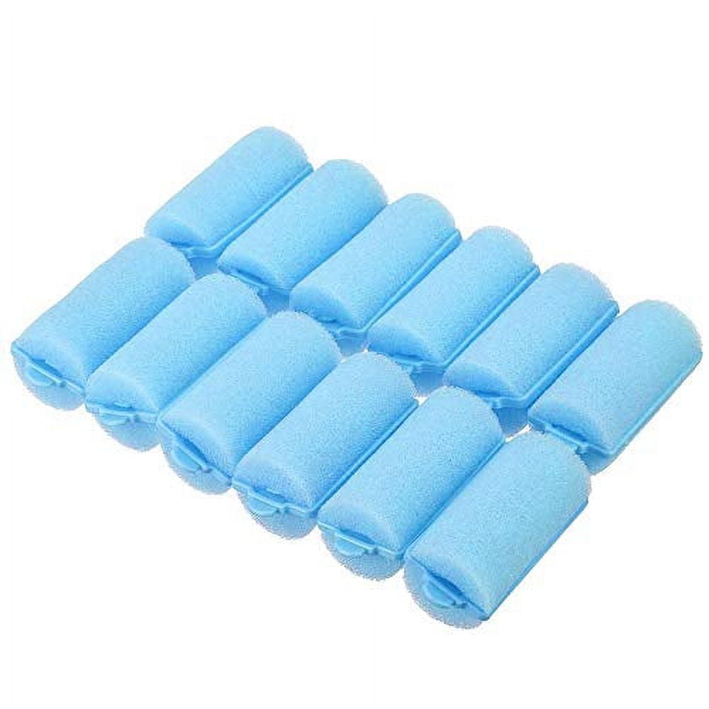 12 Pieces Foam Sponge Hair Rollers, Casewin Soft Sleeping Hair Curlers ...