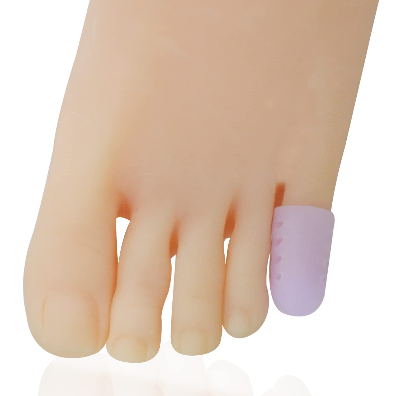 12 Pieces Gel Toe Sleeves, Corn Cushion Protectors for Blisters and ...