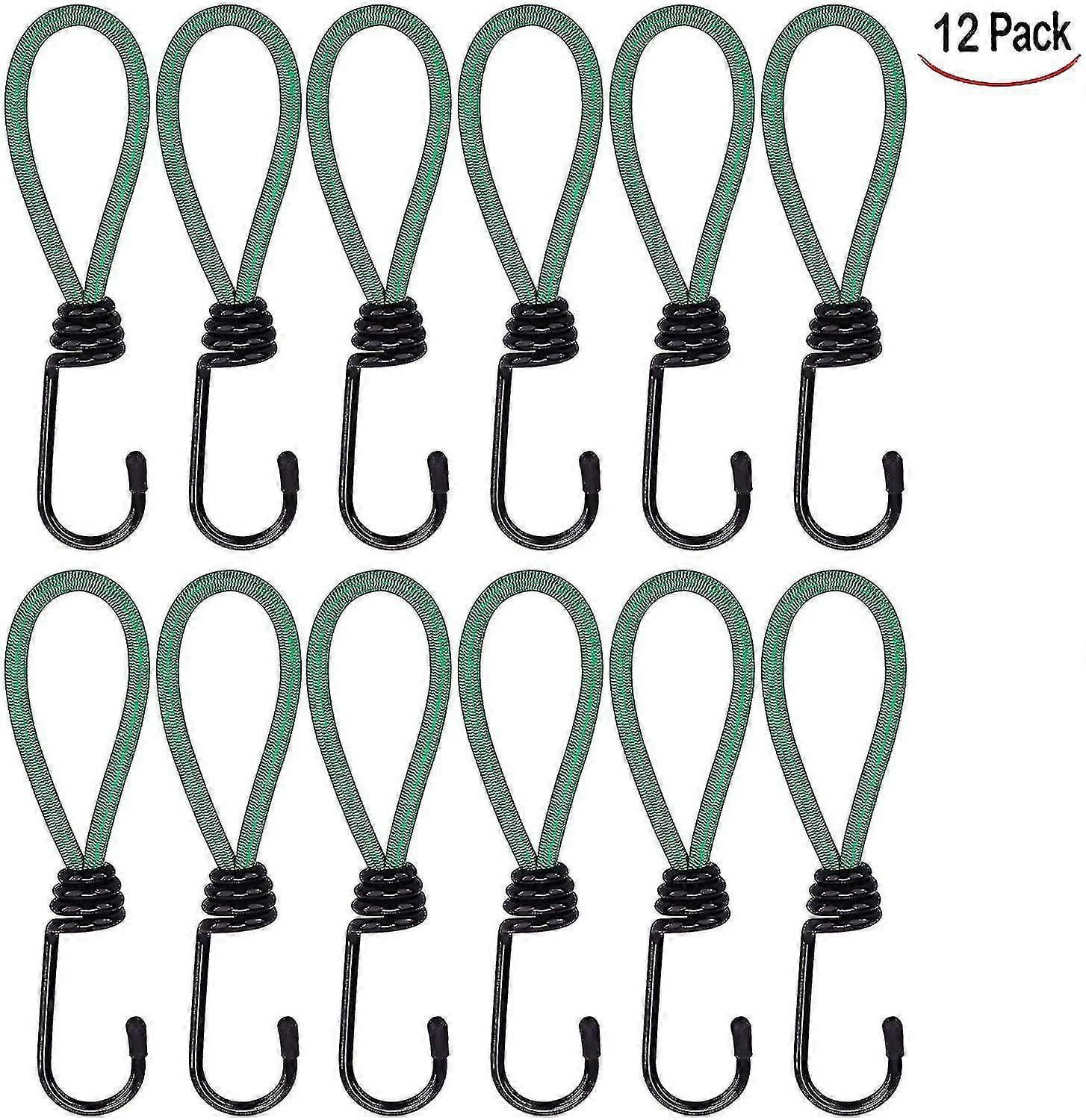 12 Pieces Hook Tensioner, Tarp Tensioner Hook Bungee Tensioners Camping ...
