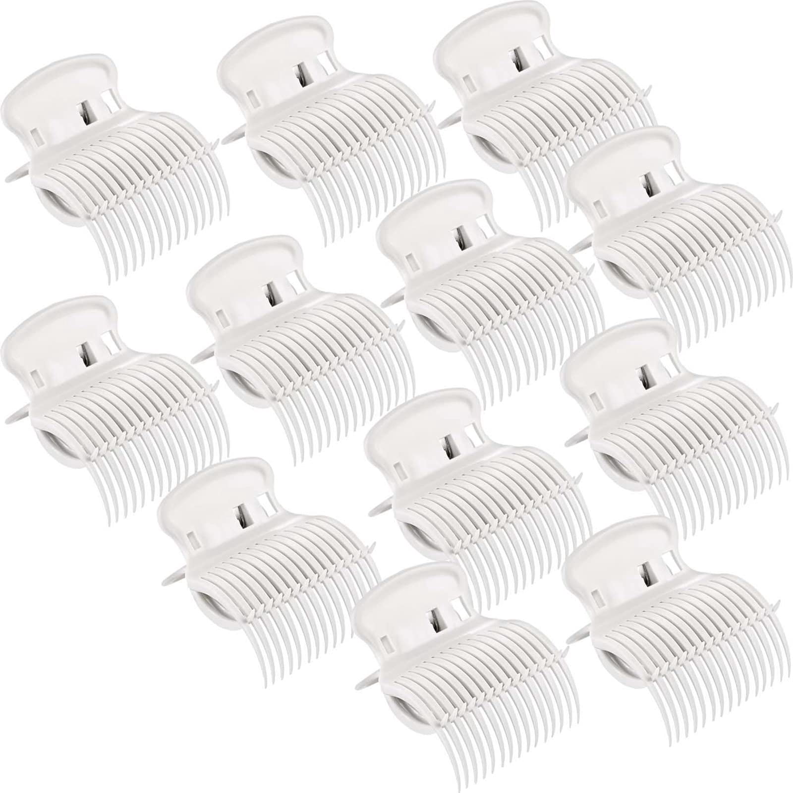 12 Pieces Hot Roller OKA4 Hair Curler Claw Clips Replacement for Small ...