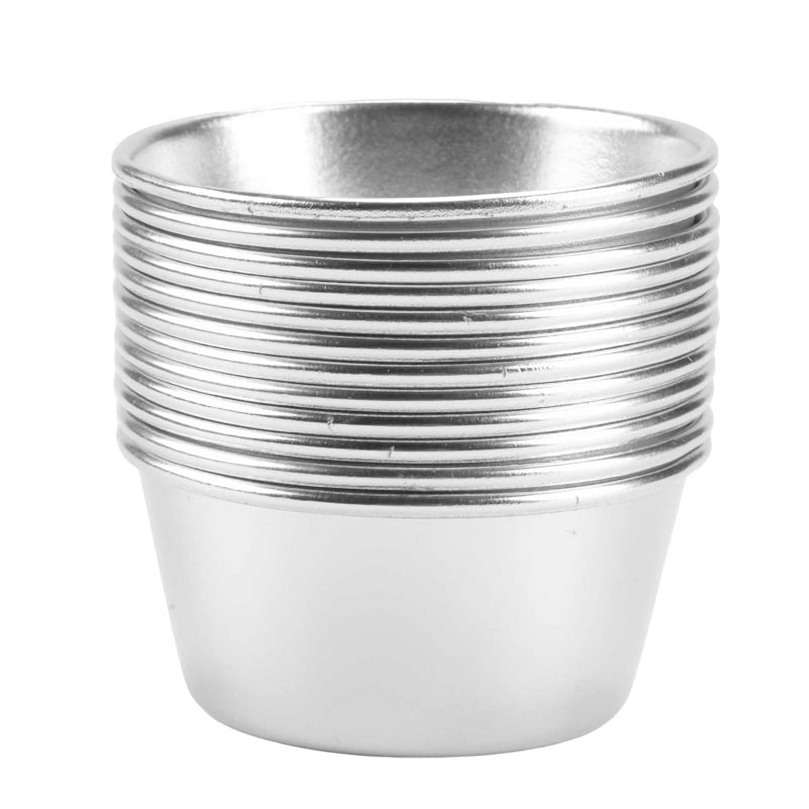 12 Pieces Individual Molds Pudding Cups Mini Chocolate Molten Pans Non ...