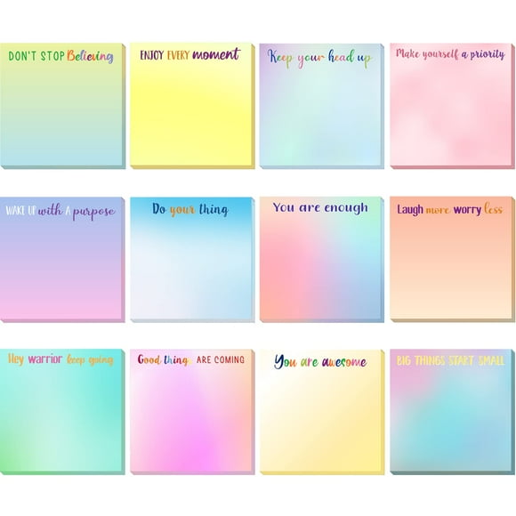 Inspirational Sticky Notes