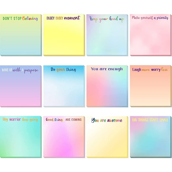 Inspirational Sticky Notes