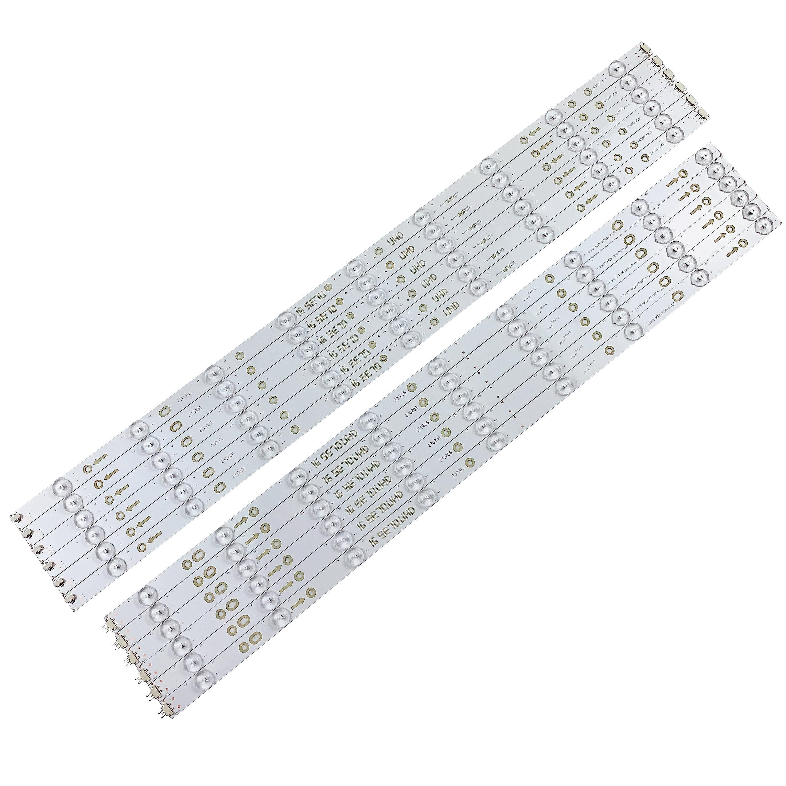 12 Pieces LED Backlight Strips for Vizio 70'' TV LB70006 V0_01 E70-E3 ...