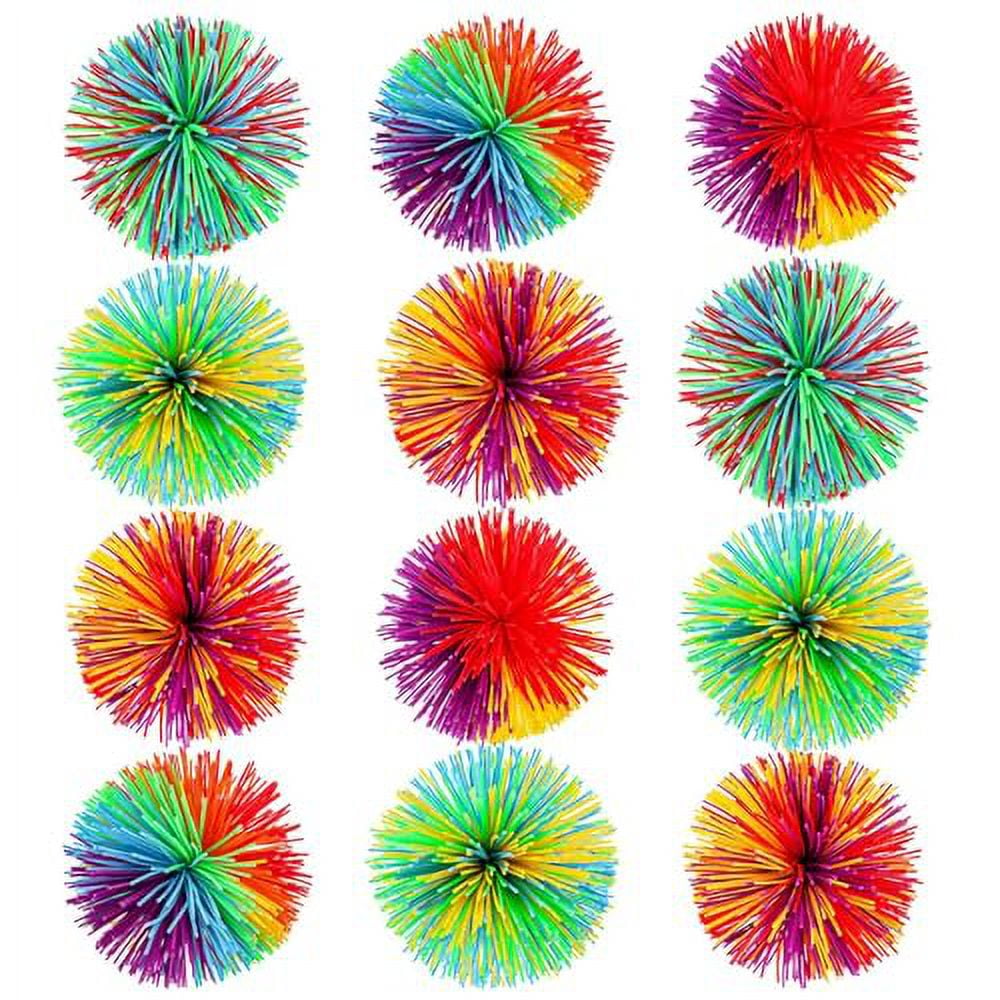 12 Pieces Monkey Stringy Balls Sensory Fidget Stringy Balls Soft ...