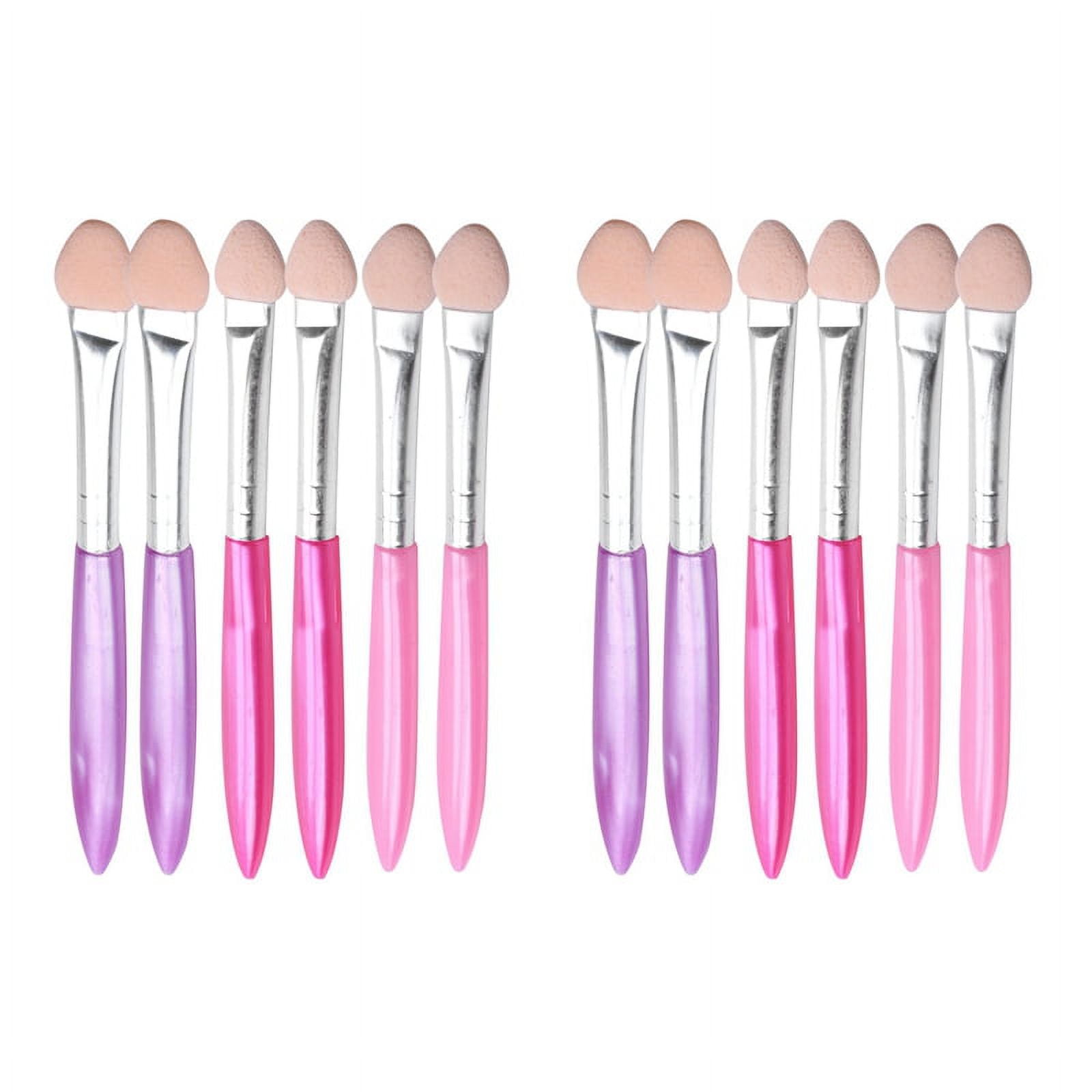 12 Pieces One End Foam Tip Applicators Eyeshadow Brush - Walmart.com