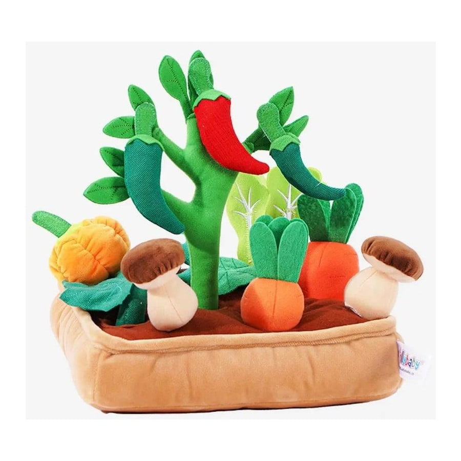 12 Pieces Plush Growing Vegetables Toy,Jollybaby Plush Growing ...