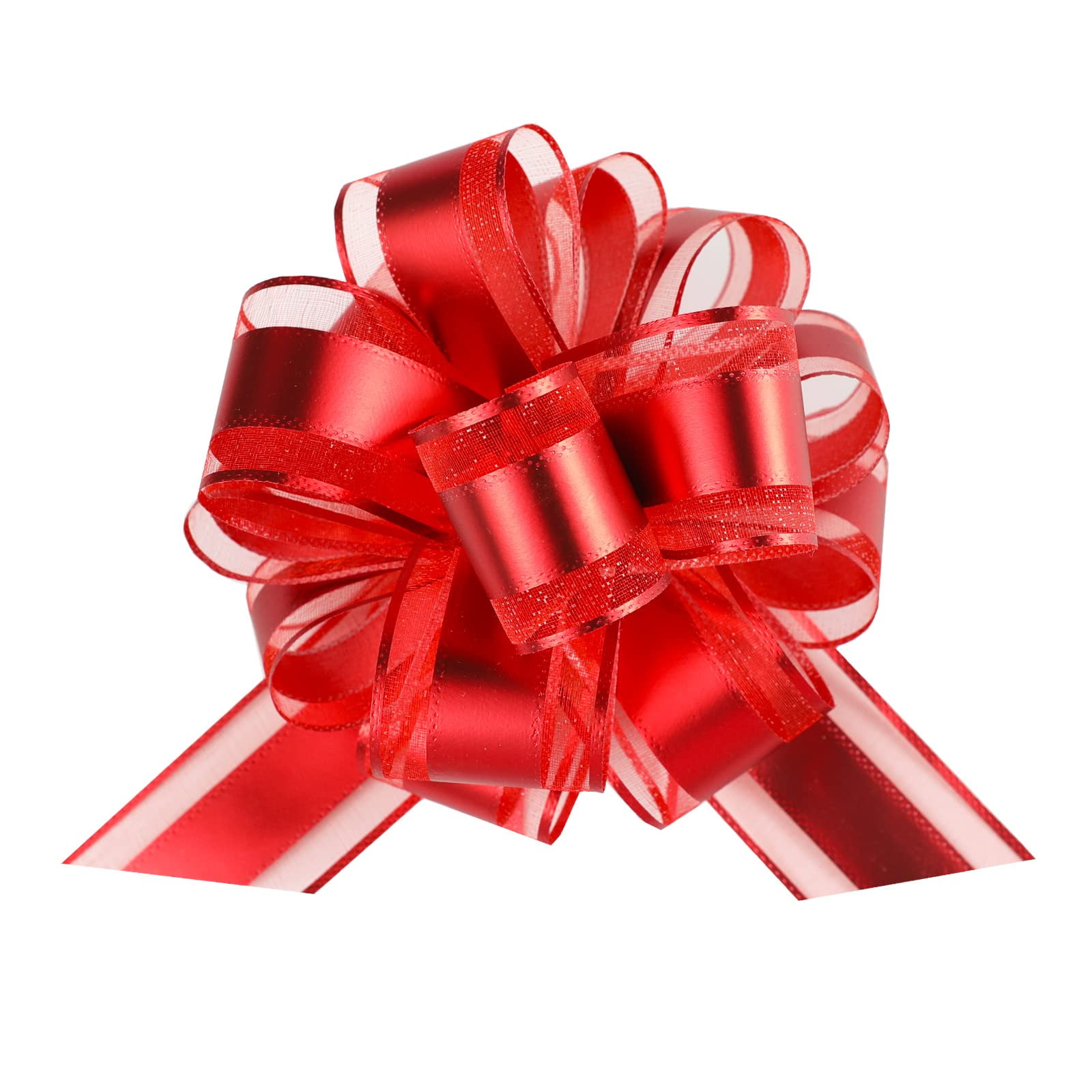 12 Pieces Pull PriNst Bow Wrapping Pull Bow Ribbon Pull Bows for ...