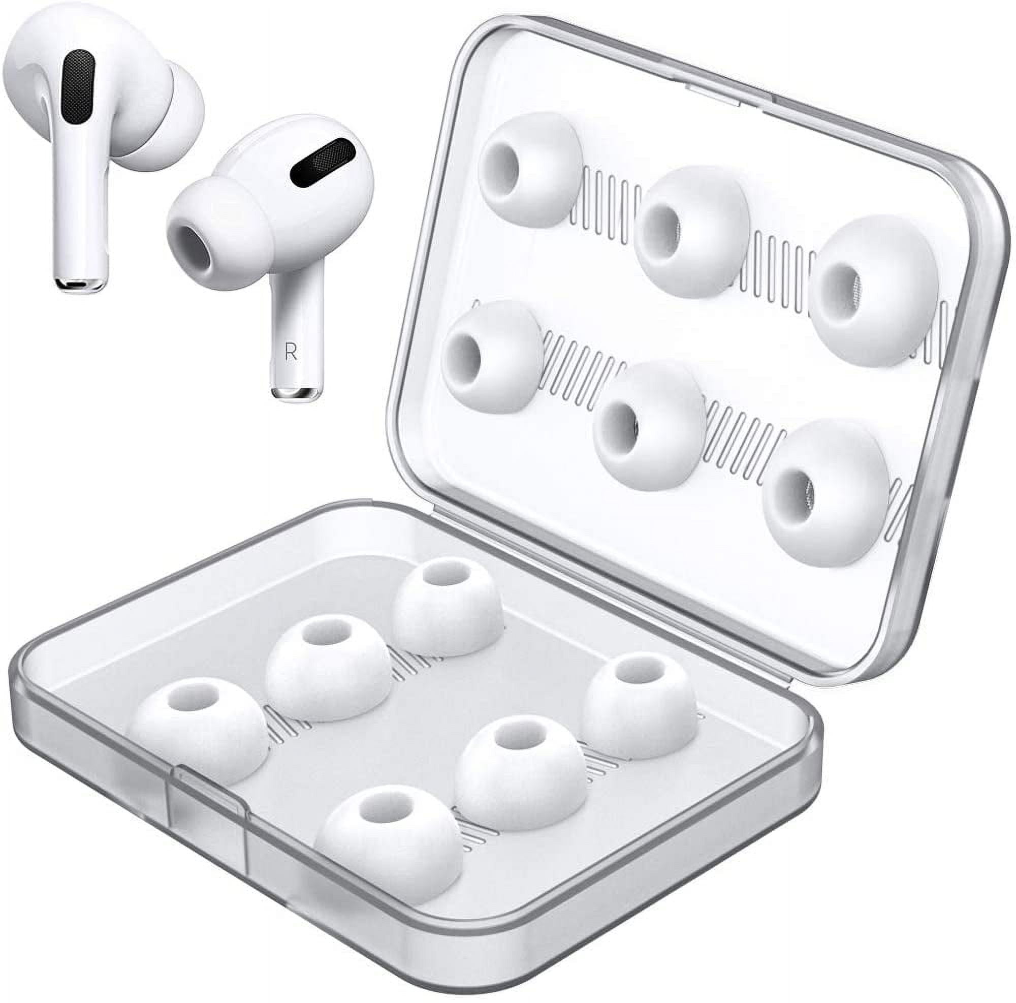 12 Pieces Replacement Ear Tips for AirPods Pro/AirPods Pro 2 Silicon ...