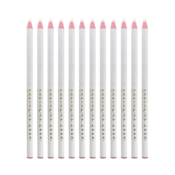 12 Pieces Sewing Tailor Pencils No Sharpening Fabric Marker Pencils for ...