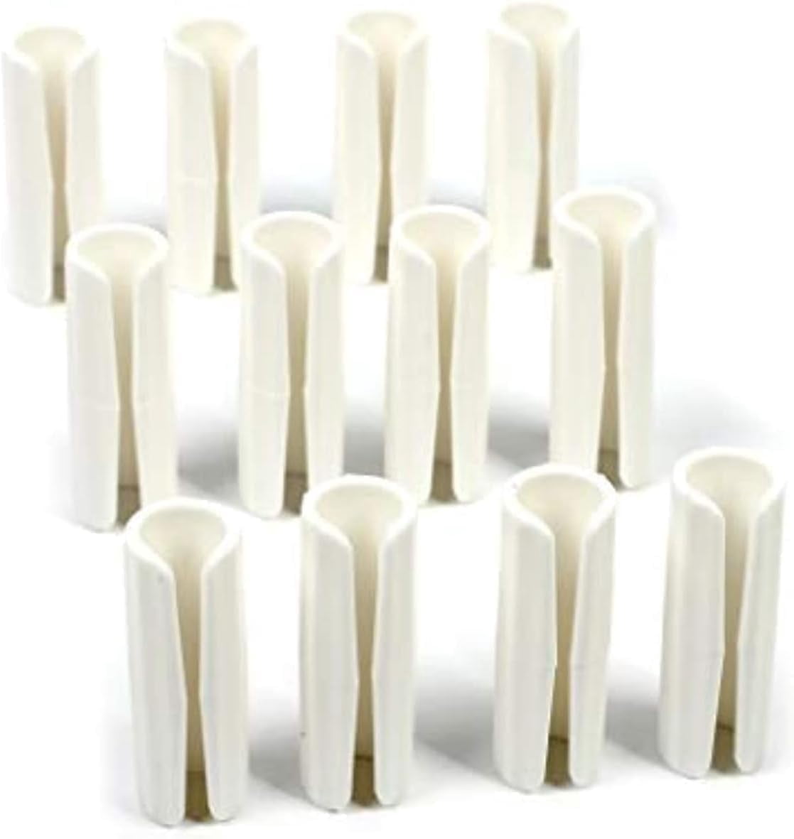 12 Pieces Sheet Fasteners Clips for Mattress, White Bed Sheet Grippers ...