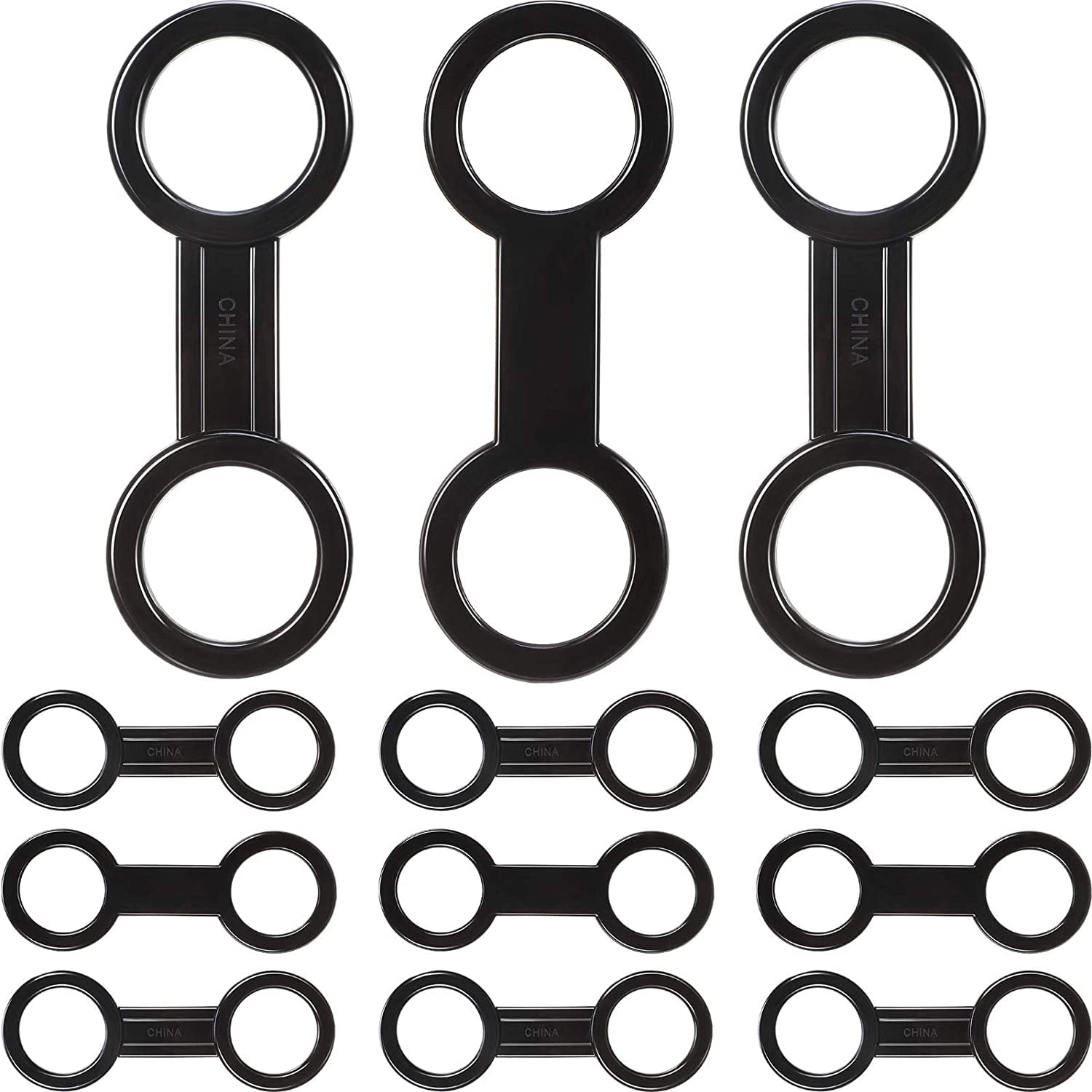 12 Pieces Silicone Snorkel Strap Keeper Dive Lock Kit, Dive Universal ...