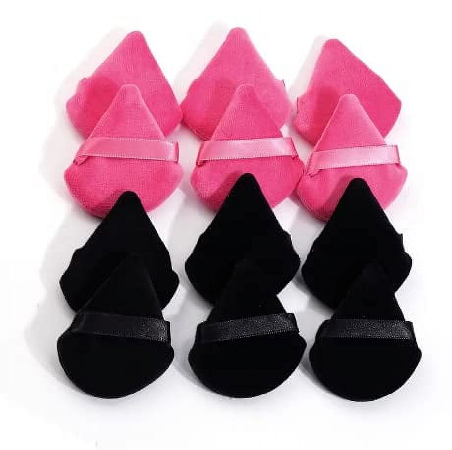 12 Pieces Triangle Powder Puff Set for Face, Soft Makeup Sponge for ...