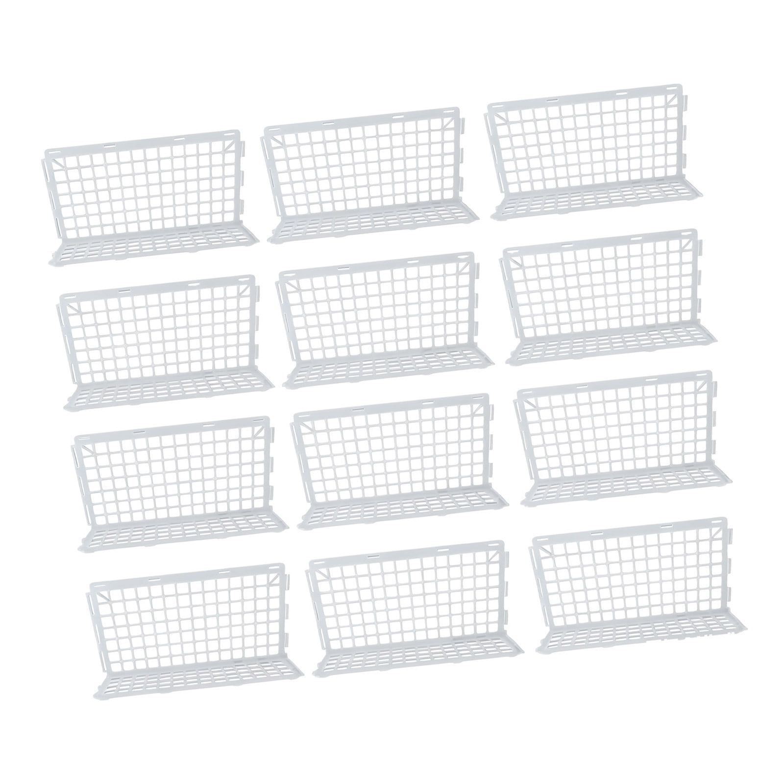 12 Pieces Under Bed Couch Blocker Expandable Under Furniture Divider ...