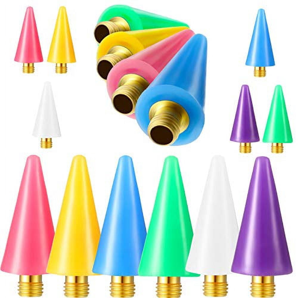 12 Pieces Wax Replacement Head Tips Nail Rhinestones Picker with Case ...