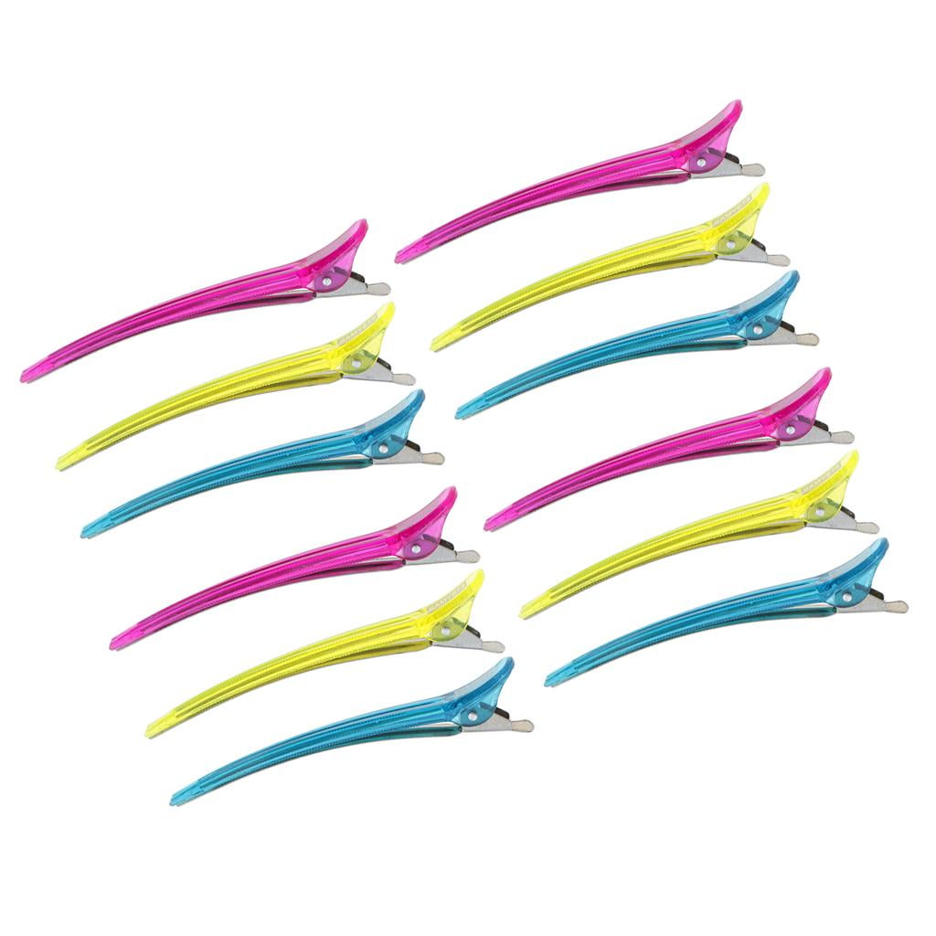 12 Pieces of Compartment Clips, Hair Clips, Compartment Clip - Walmart.com