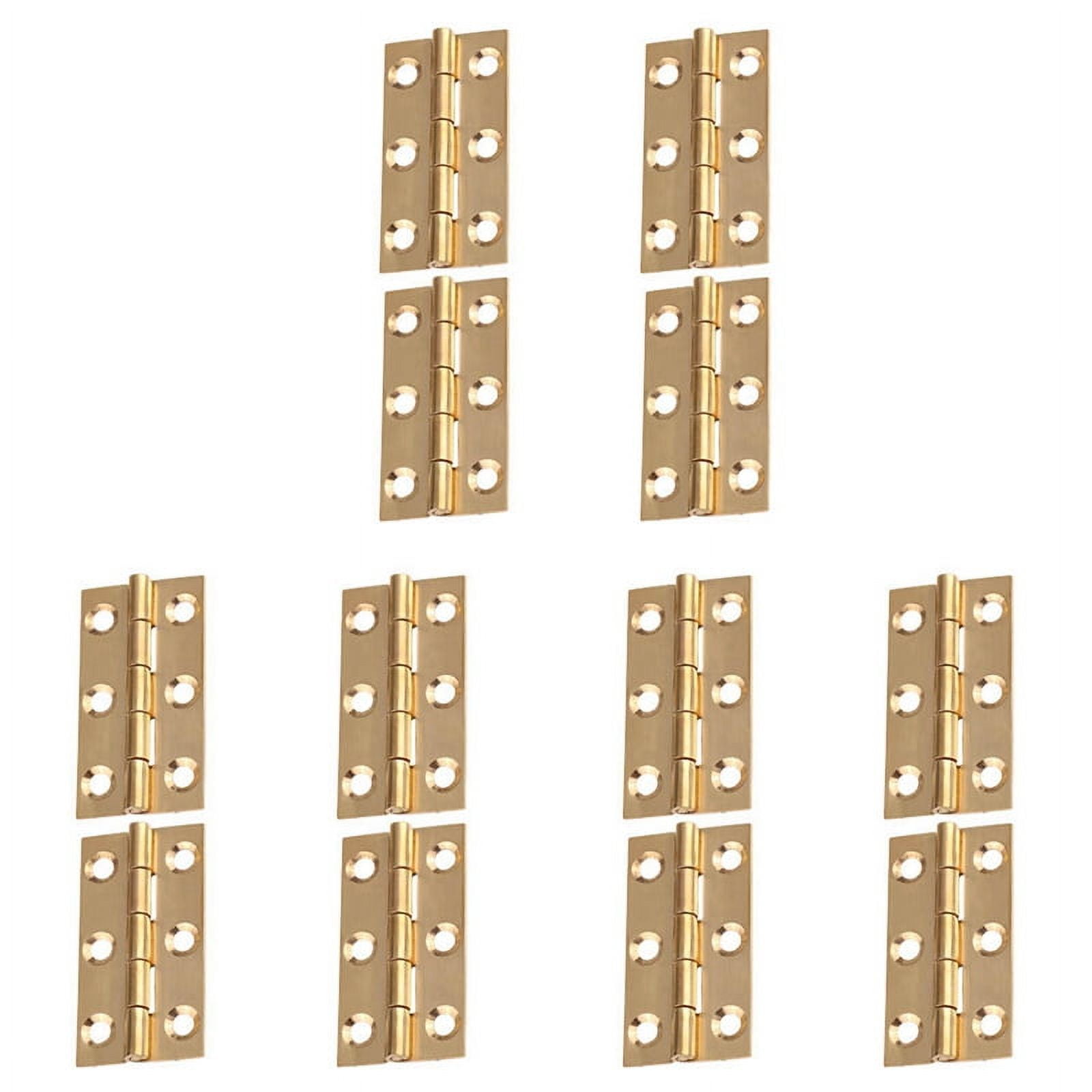 12 Pieces of Solid Brass Hip Hinge 5.1 cm Suitable for Cabinet Doors ...